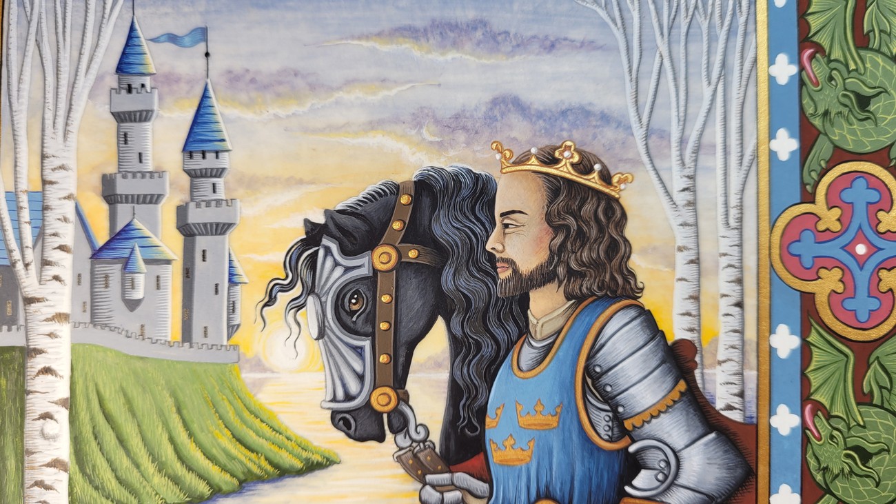 Arthurian inspired Gothic Revival design