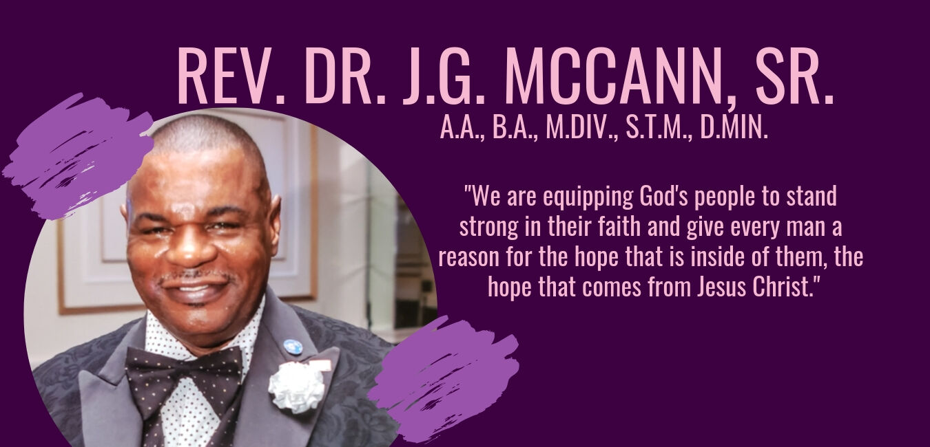Rev. Dr. J.G. McCann, Sr.