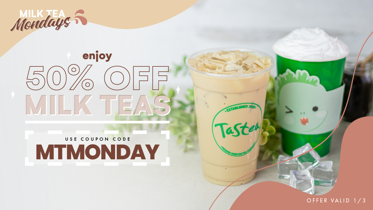 Milk Tea Monday is back!🧋 - Tastea Blog