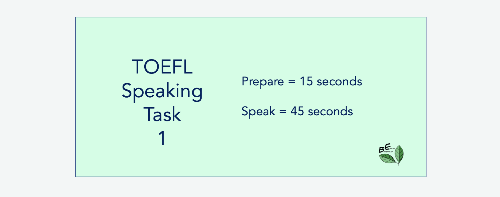 Speaking Task 1: Strong Introductions - Birkenhead English Blog