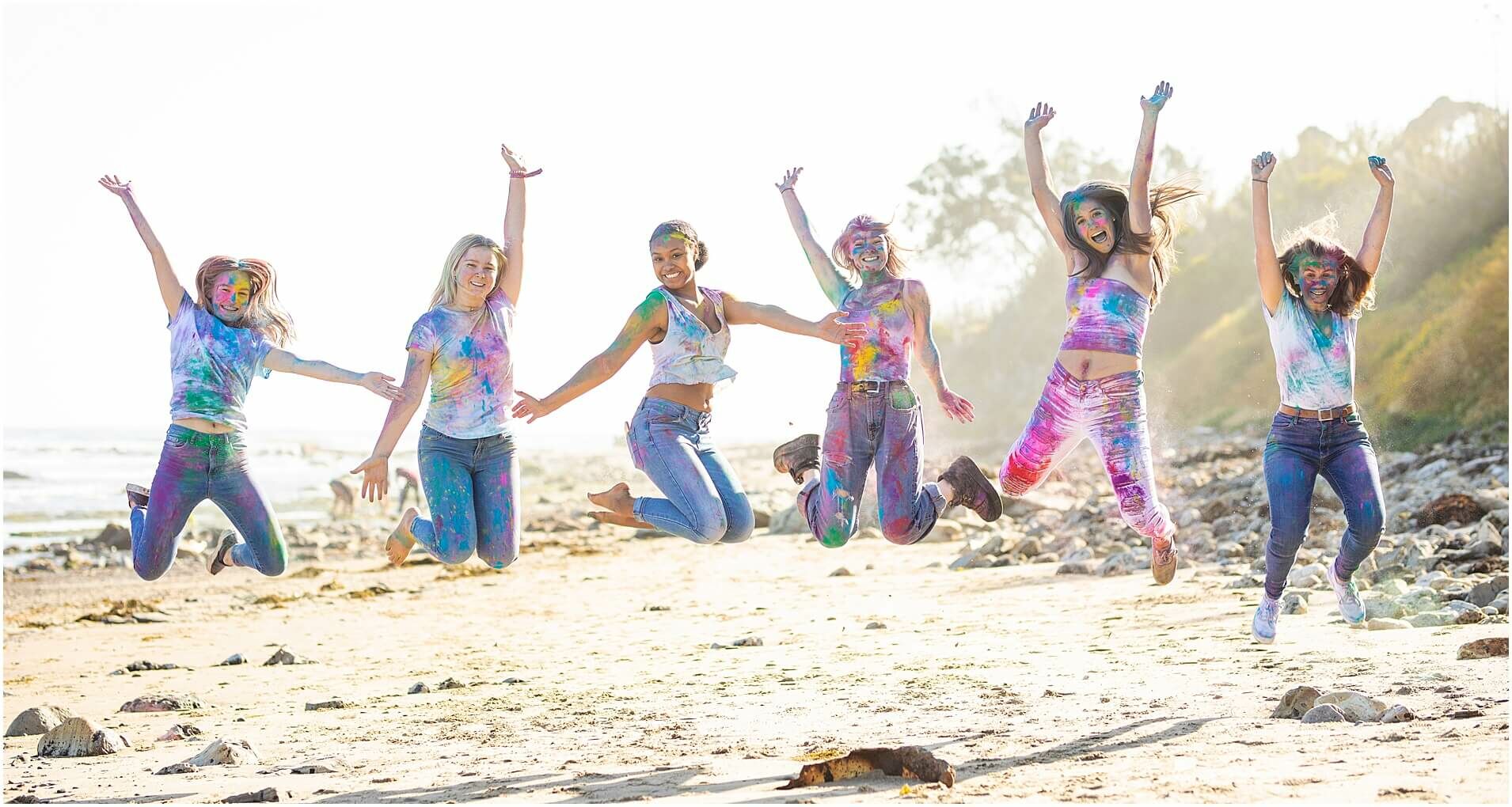 Blog - Holi Color Fight ROLEmodel Shoot