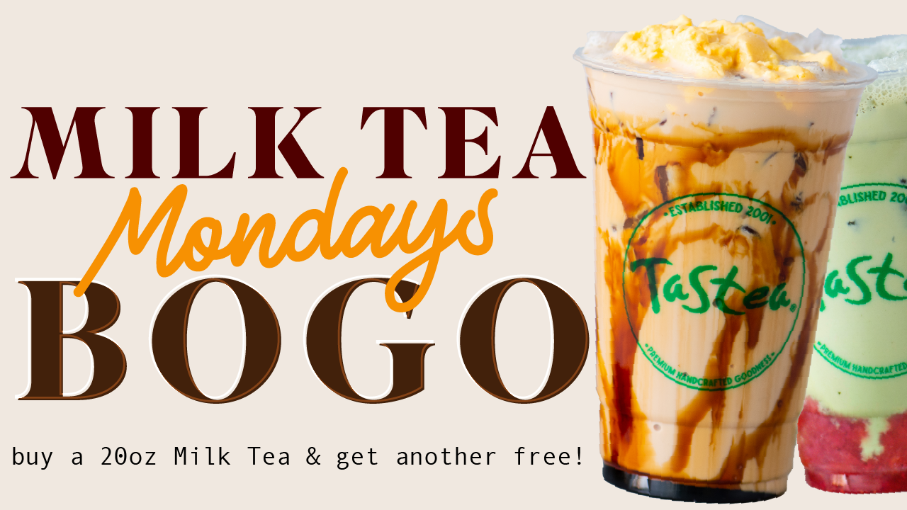 Spend your Monday's at Tastea! - Tastea Blog