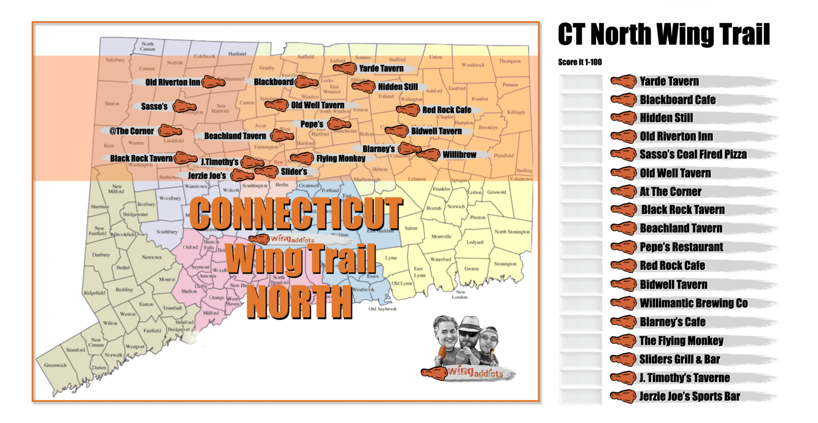 The Best Chicken Wings in CT? - Under the Wing-Fluence