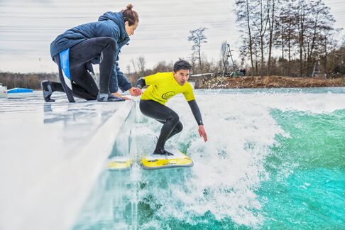 UNIT Surf Pool - The world's first floating surf pool