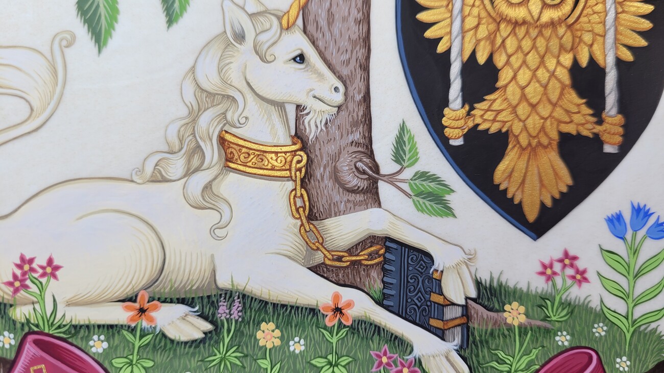 The arms of Emanuel Kingsley