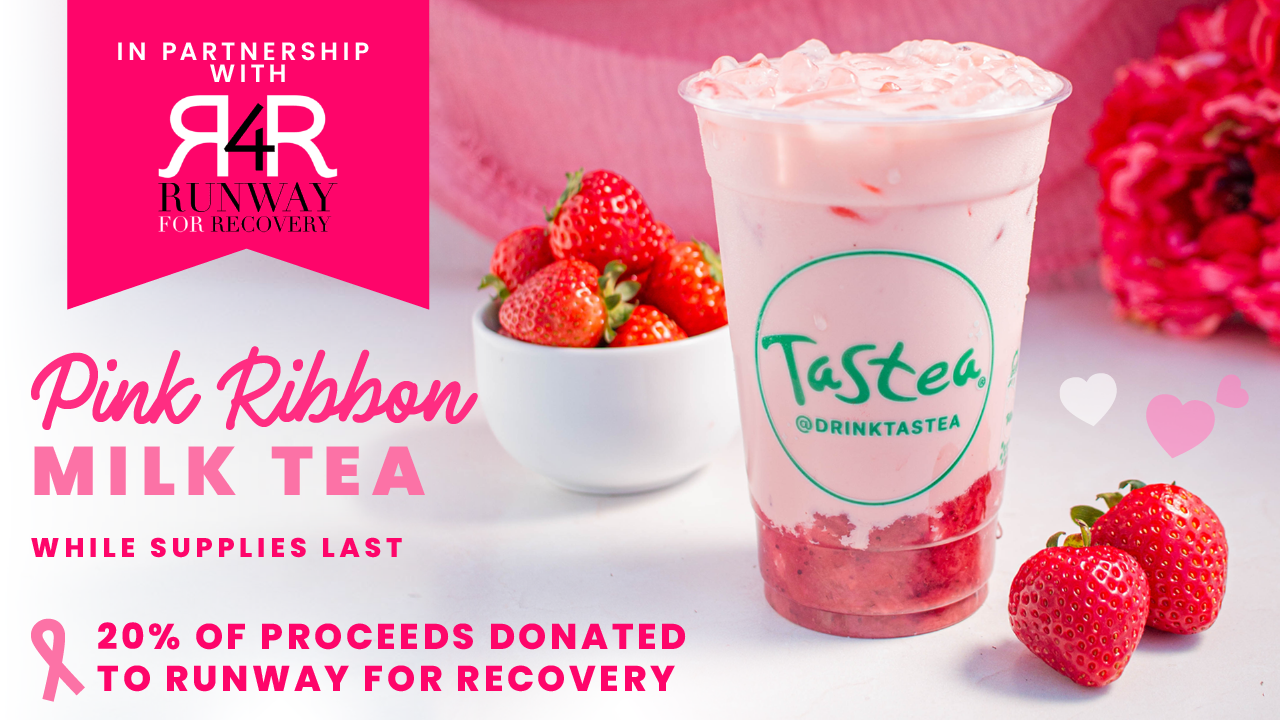 We're Launching our Pink Ribbon Milk Tea at Tastea 🎀 - Tastea Blog