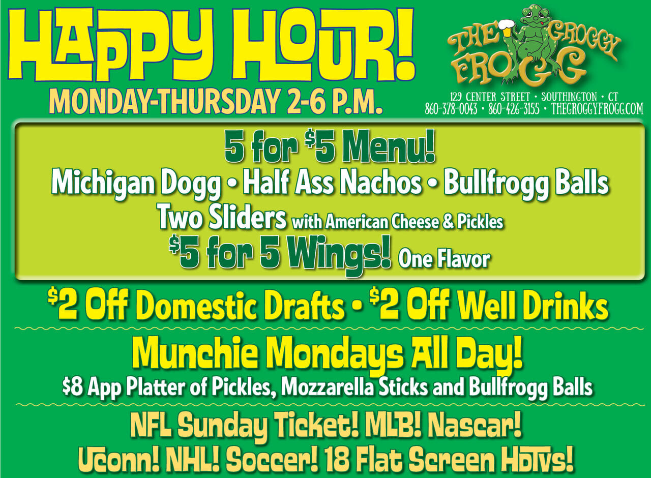 The Groggy Frogg - Best Wings in Southington