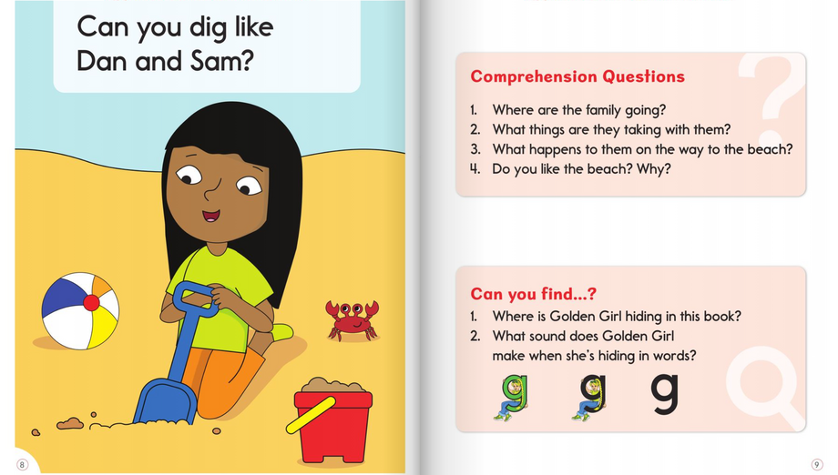 Kindergarten Decodable Readers | Letterland Phonics