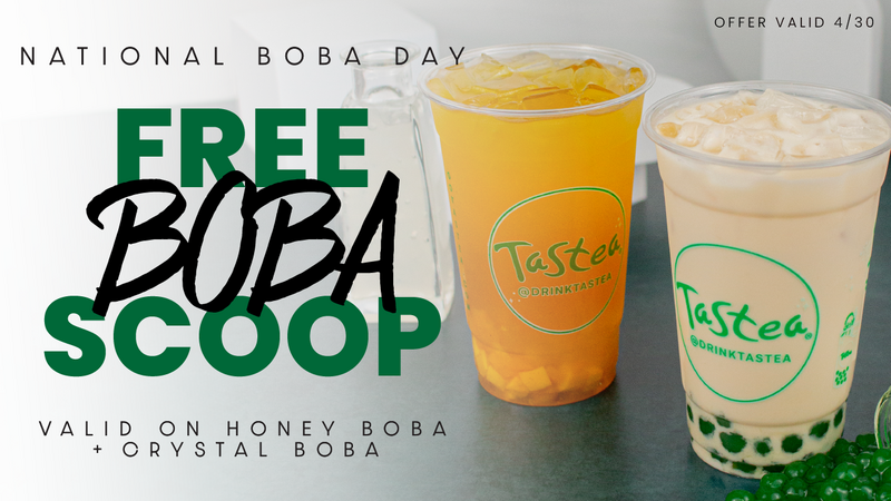 It's National Boba Day at Tastea 🧋 - Tastea Blog