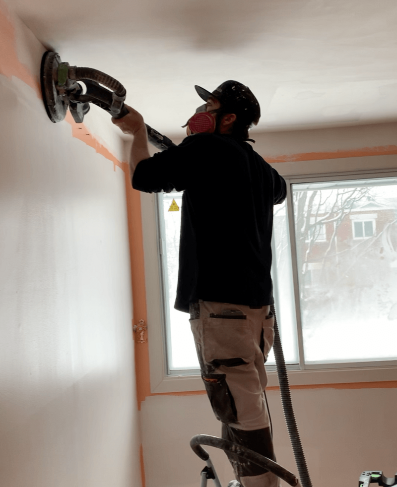 Dust Extraction During Drywall - Patchboyz