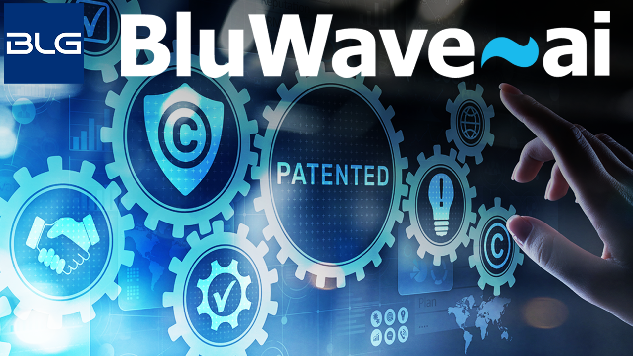 BluWave-ai Patent Portfolio Supported by BLG LLP Launches Company into Top Global Data-Driven ...