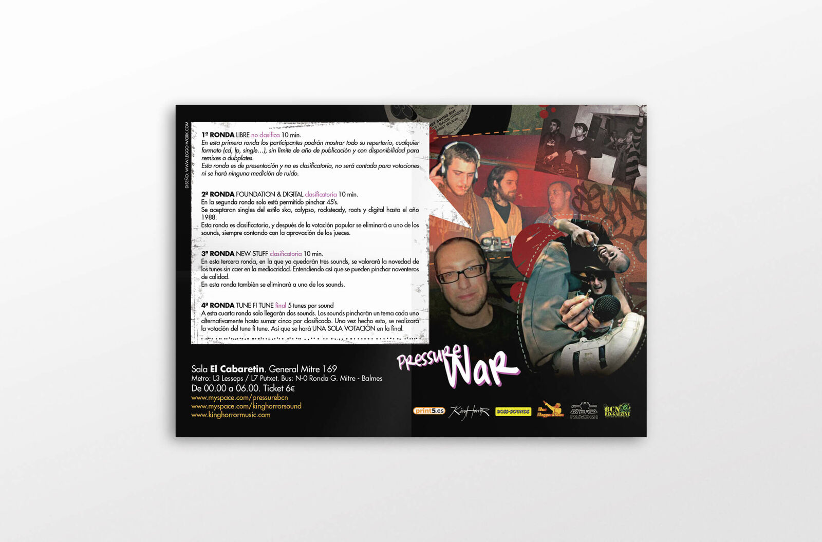 Assorted flyers designs