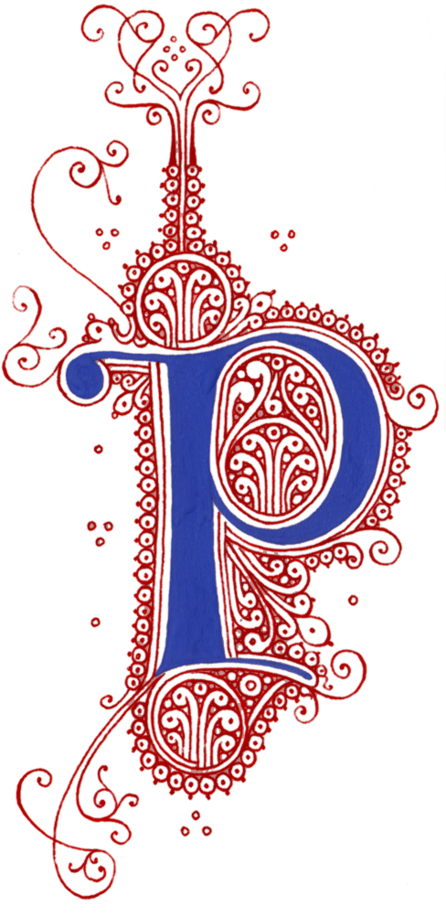 Illuminated letters