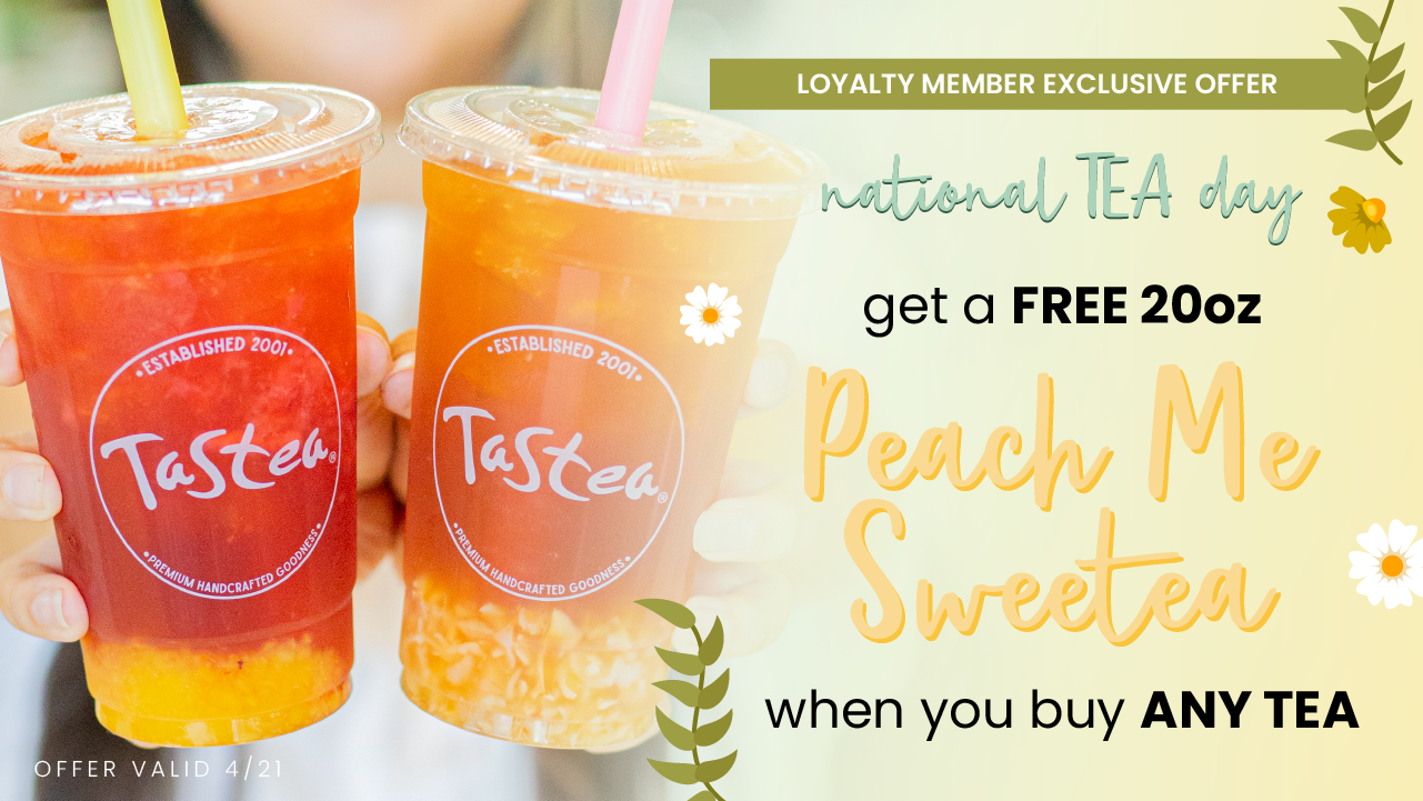 Celebrate National Tea Day at Tastea! 🧋 - Tastea Blog