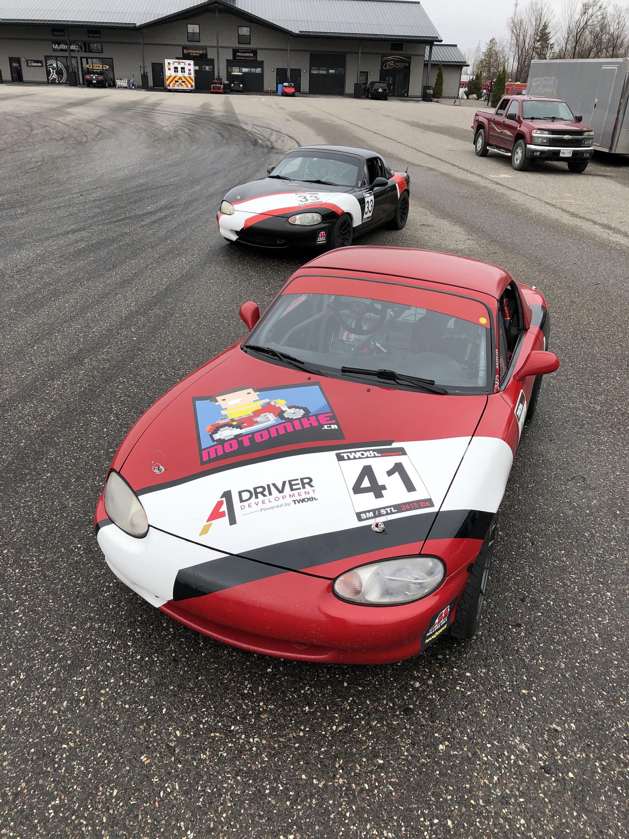A41 Development Drivers finish 1-2 in Calabogie's PT Miata Challenge ...