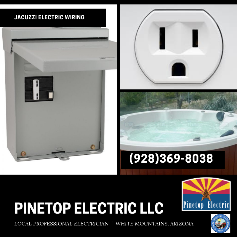 JACUZZI ELECTRICAL WIRING | SHOW LOW, AZ - Pinetop Electric llc Blog