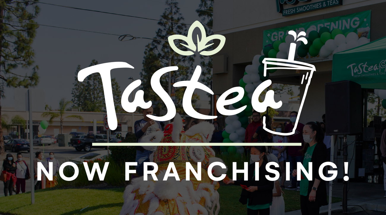 Tastea Franchise Opportunities | Join Our Growing Boba Tea Brand
