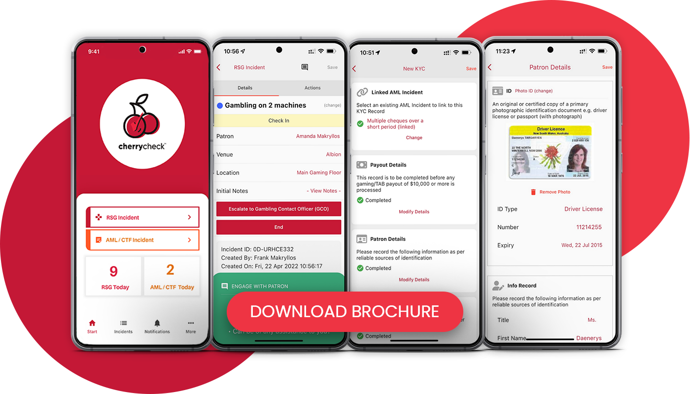 cherrycheck - venue compliance management app - cherryhub