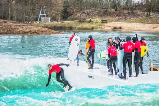 UNIT Surf Pool - The world's first floating surf pool