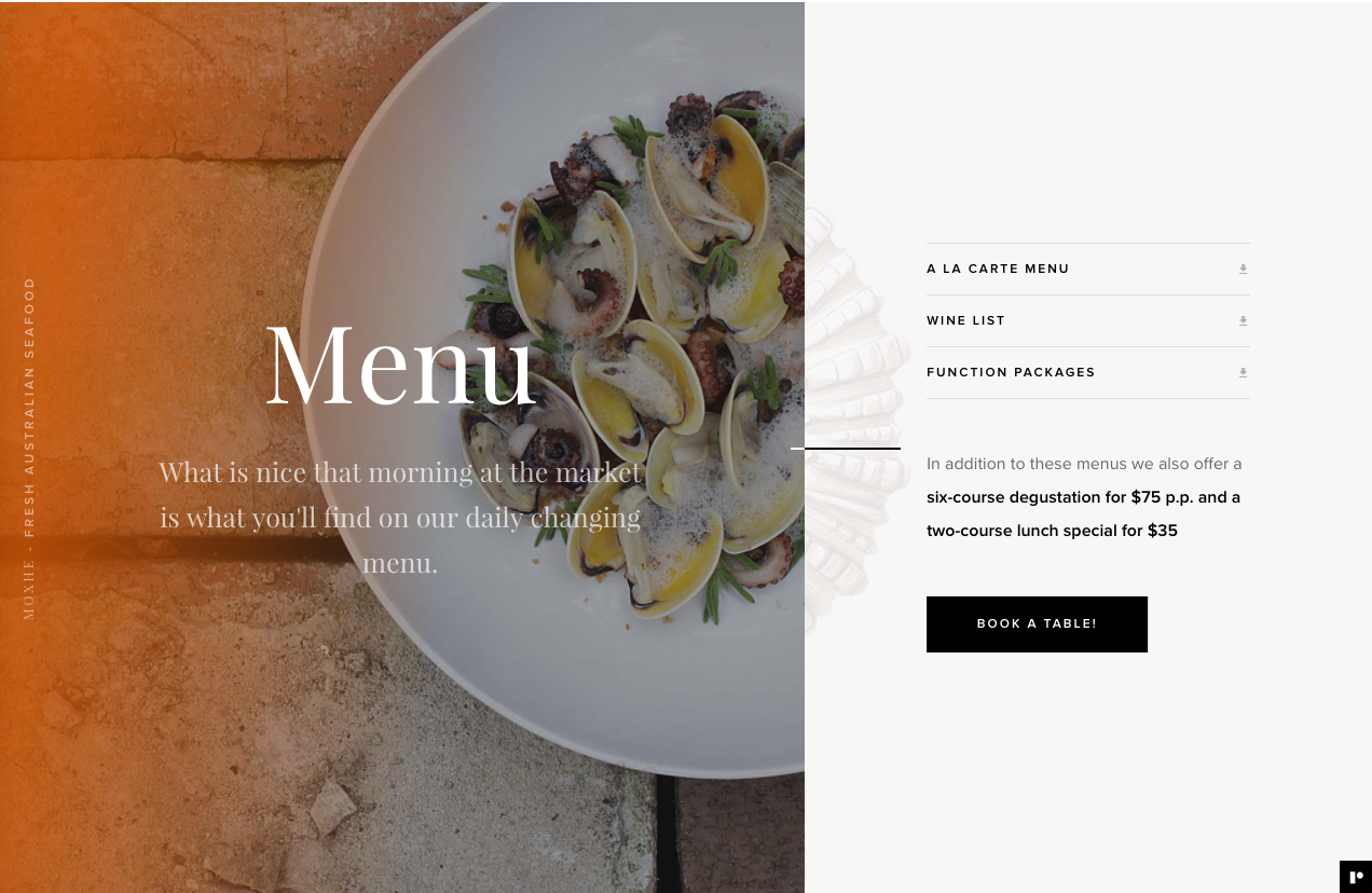 11 Stunning Restaurant Websites & How To Make Your Own - Pagecloud Blog ...