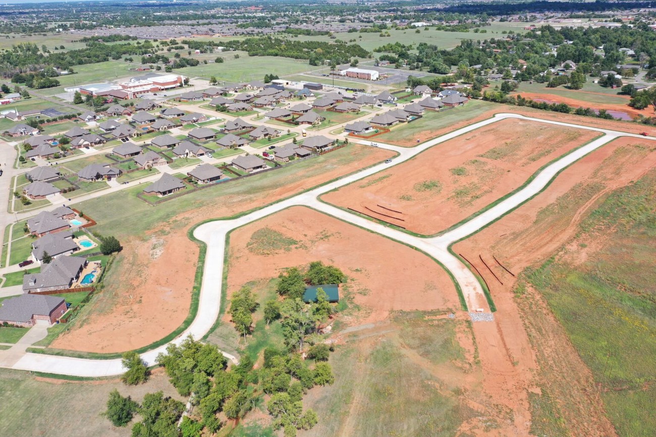 Spitler Lake Estates Lots | Mustang OK | Merryfield Homes