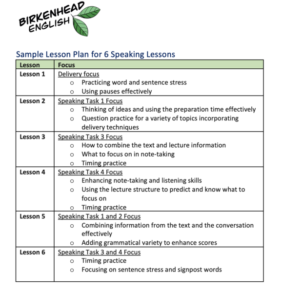 Toefl Lessons | Birkenhead English