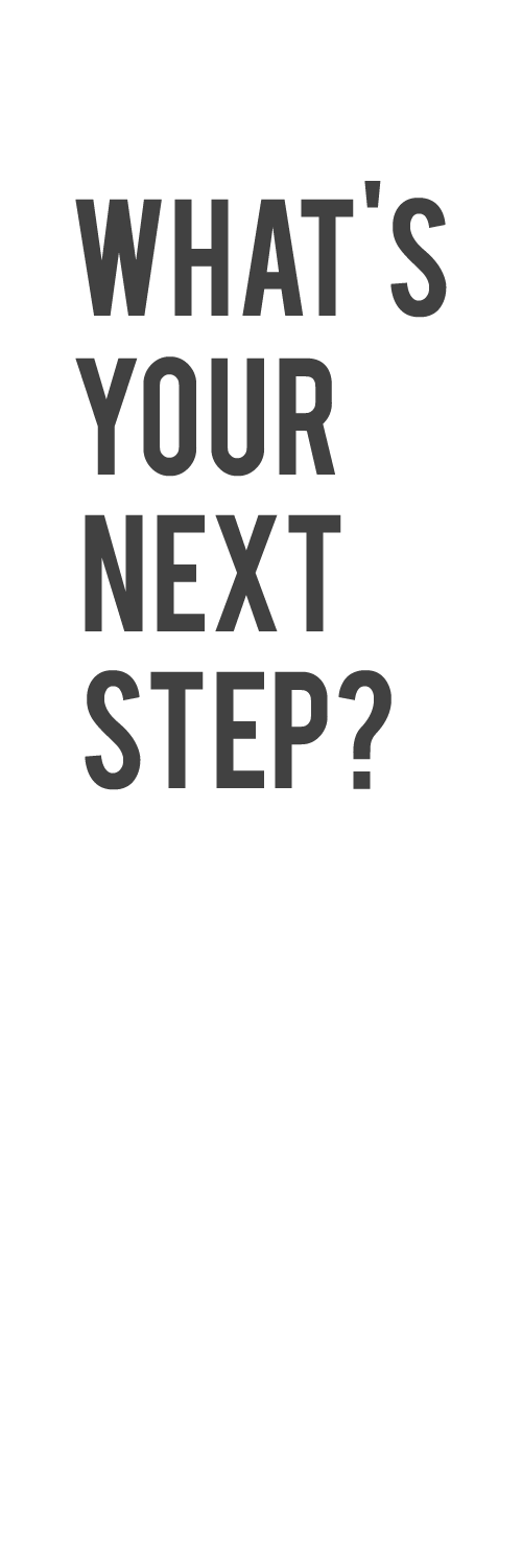 Next Steps
