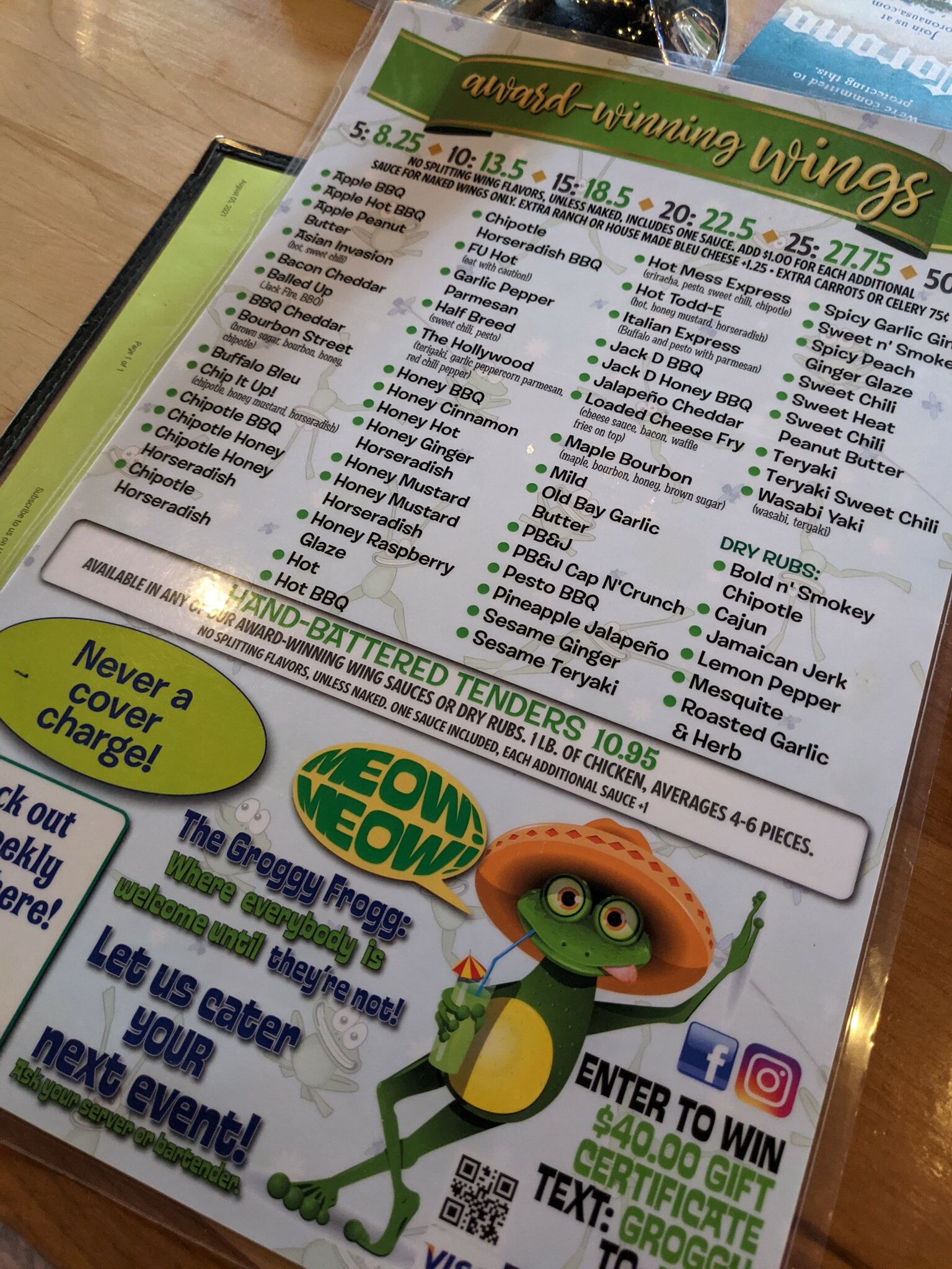 First Impressions - Under the Wing-Fluence