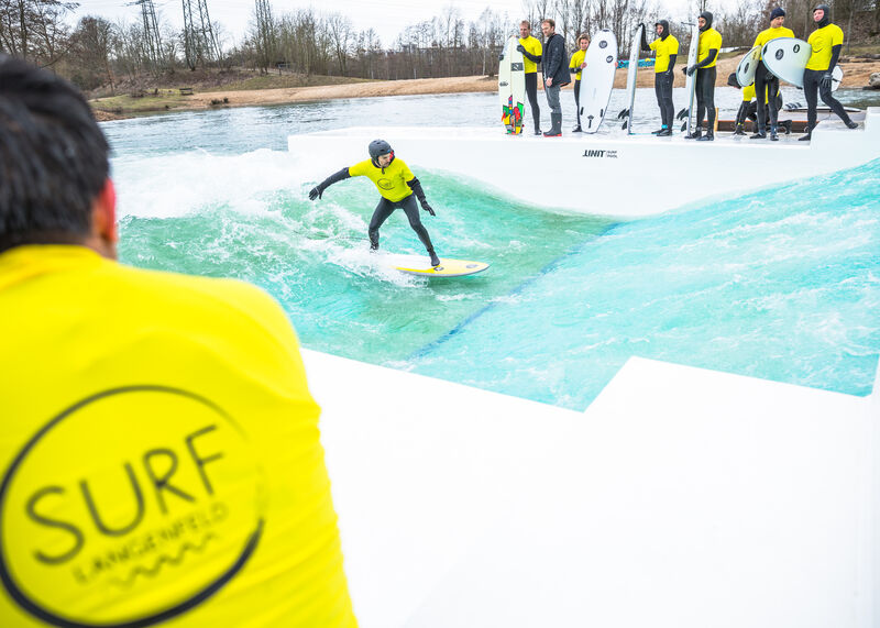 UNIT Surf Pool - The world's first floating surf pool