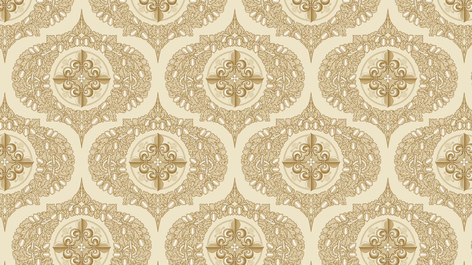 Heraldic fabric design