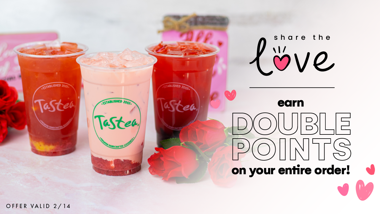 Love is in the Air at Tastea💕 - Tastea Blog