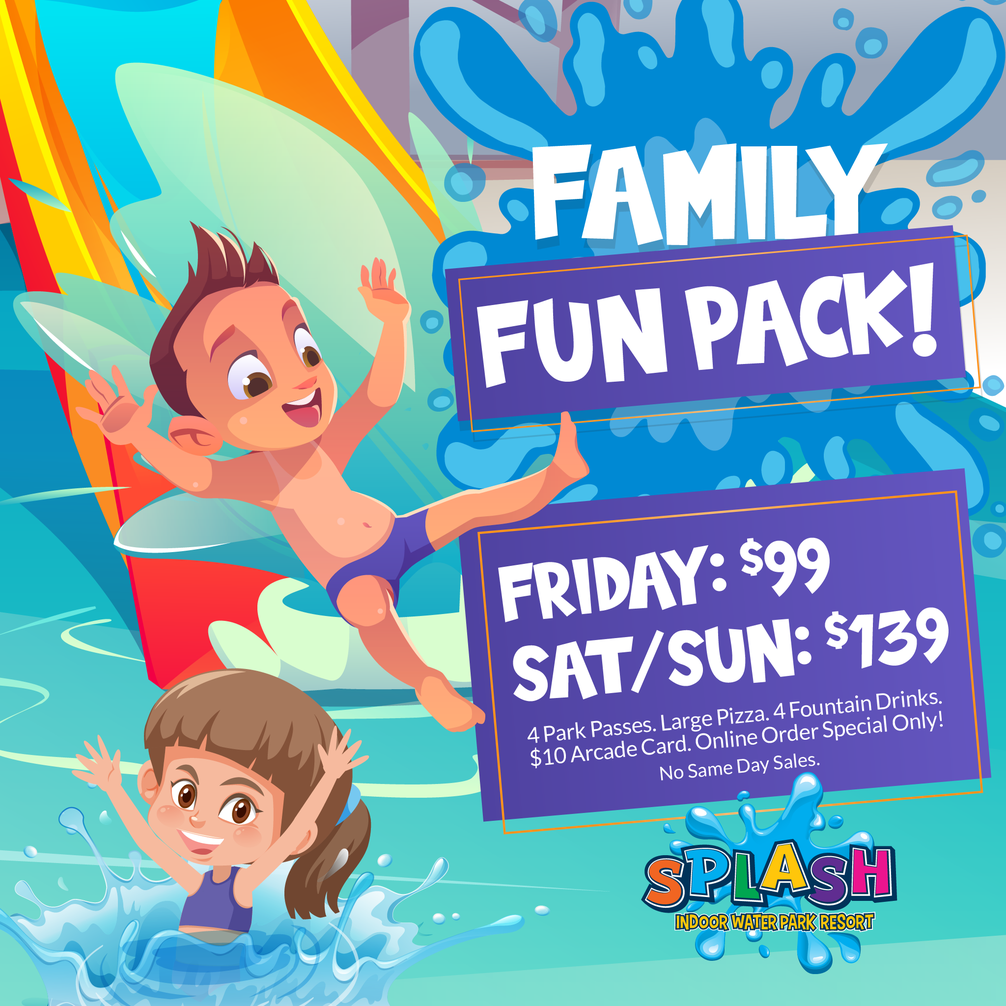 Splash Indoor Water Park Resort | Oswego NY | Central NY| Water Park ...