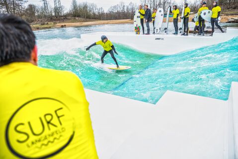 UNIT Surf Pool - The world's first floating surf pool