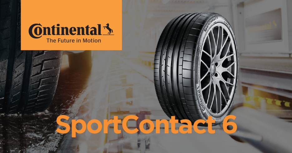 CONTINENTAL SPORTCONTACT 6 TYRE BROCHURE