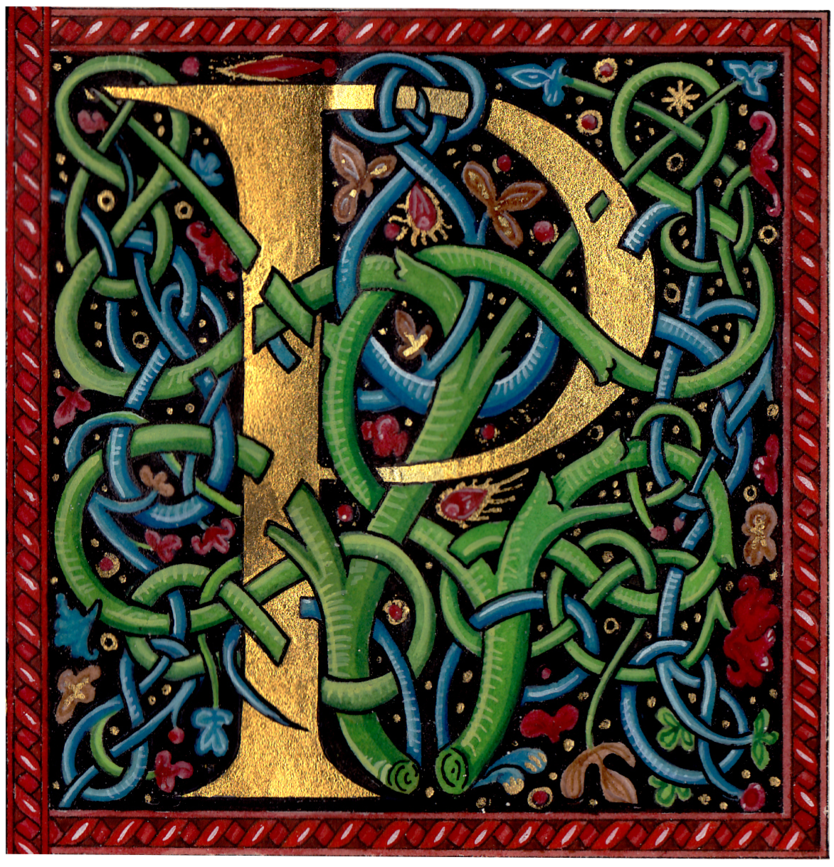Illuminated letters